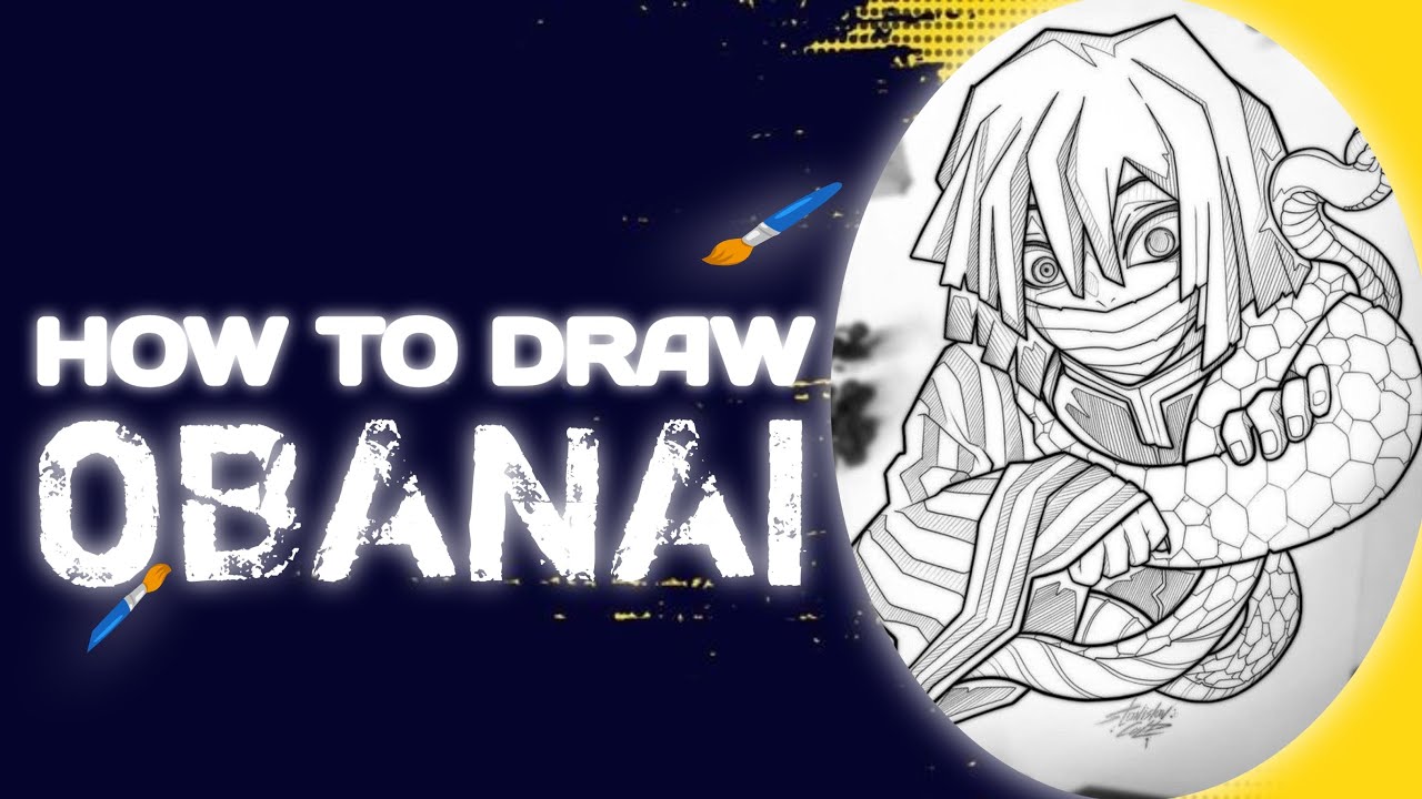 How to draw OBANAI Drawing 💯 Part-2 LIVE 🍁 - YouTube