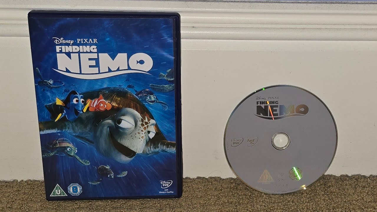 Finding Nemo UK DVD Walkthrough (2013) - YouTube
