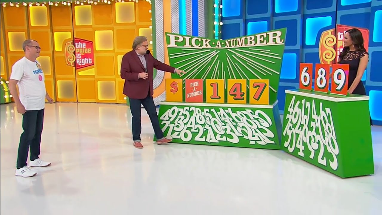 The Price Is Right "Pick-A-Number" 1/18/2023 - YouTube