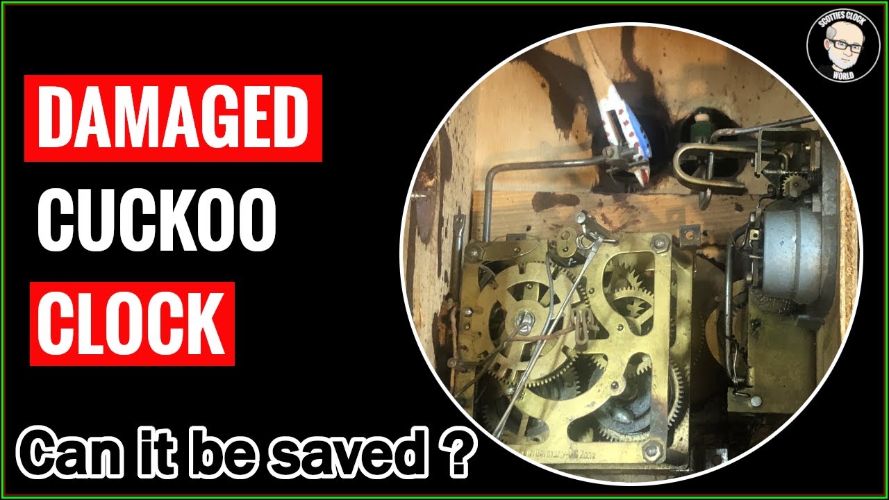 Can This Damaged Cuckoo Clock Be Saved? - YouTube
