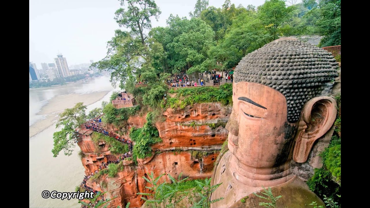 Mount Emei Scenic Area: Leshan Giant Buddha, China - YouTube