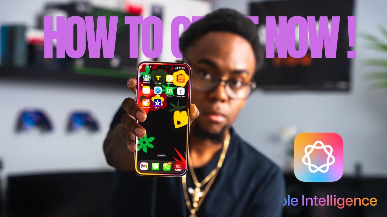 How to Get Apple Intelligence On Your iPhone Now! - YouTube