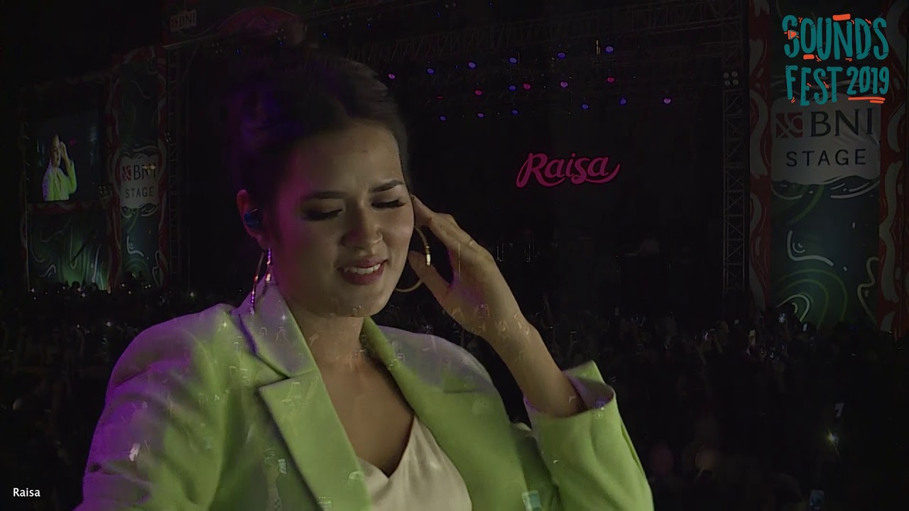 RAISA - JATUH HATI LIVE AT SOUNDSFEST 2019 - YouTube