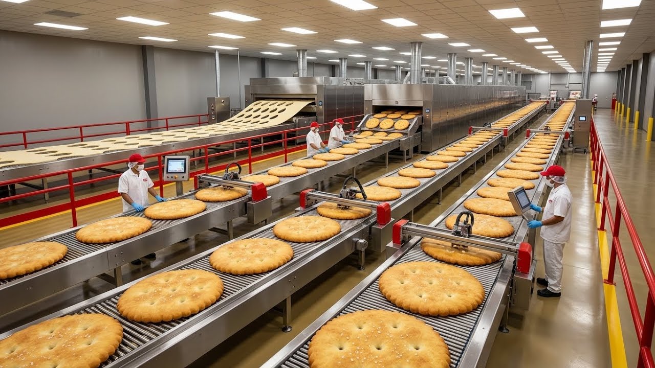 Inside a Ritz Cracker Bakery: From Wheat Dough to Iconic Buttery ...