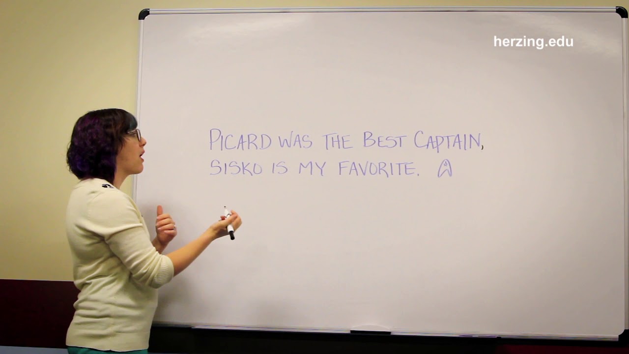 Grammar Lessons: How to fix a comma splice - YouTube