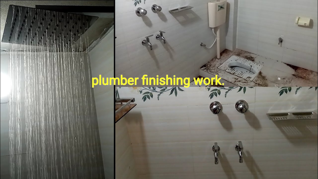 plumber finishing work 2024. #plumbing #plumber - YouTube