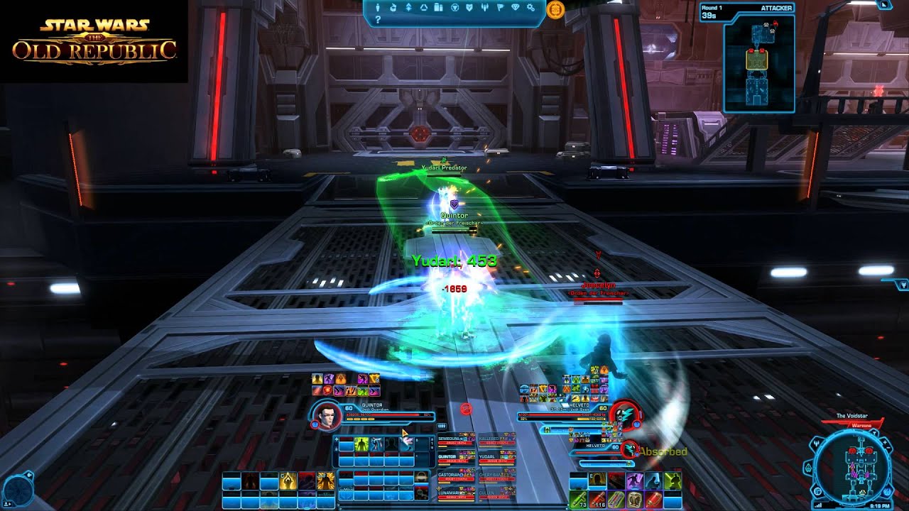 SWTOR T3-M4 PvP Jedi Guardian Vigilance 2014 12 16 4/6 The Voidstar Win ...