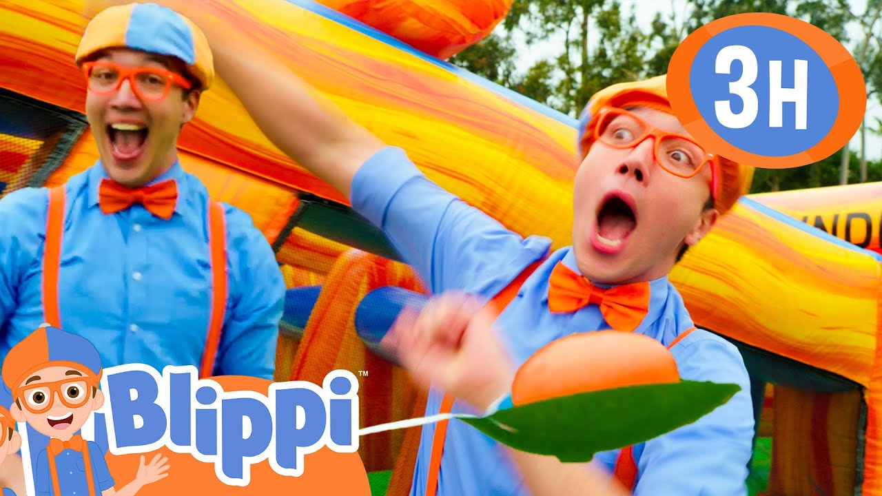 Splashy Game Show: Episode 1 - Dad Gets Soaked! | BLIPPI | Kids TV ...
