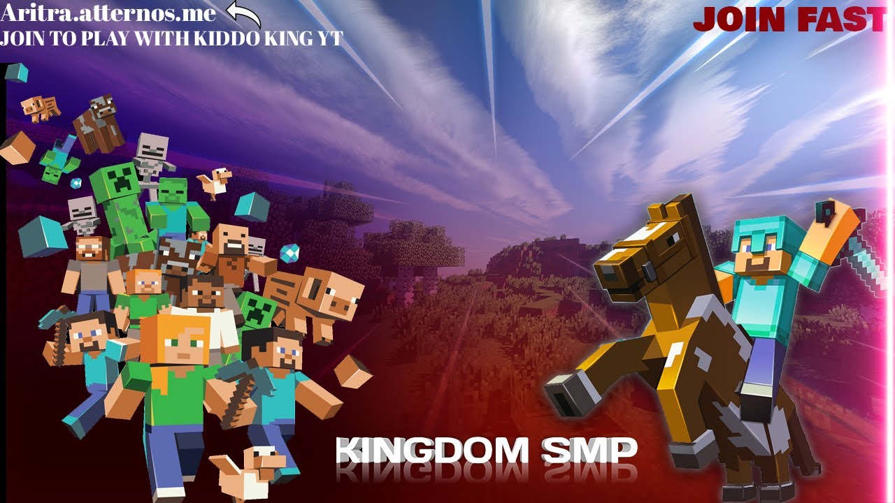 COMPLETING MY HOUSE IN KINGDOM SMP|| Aritra.aternos.me !! ROAD TO 210 SUBS || - YouTube