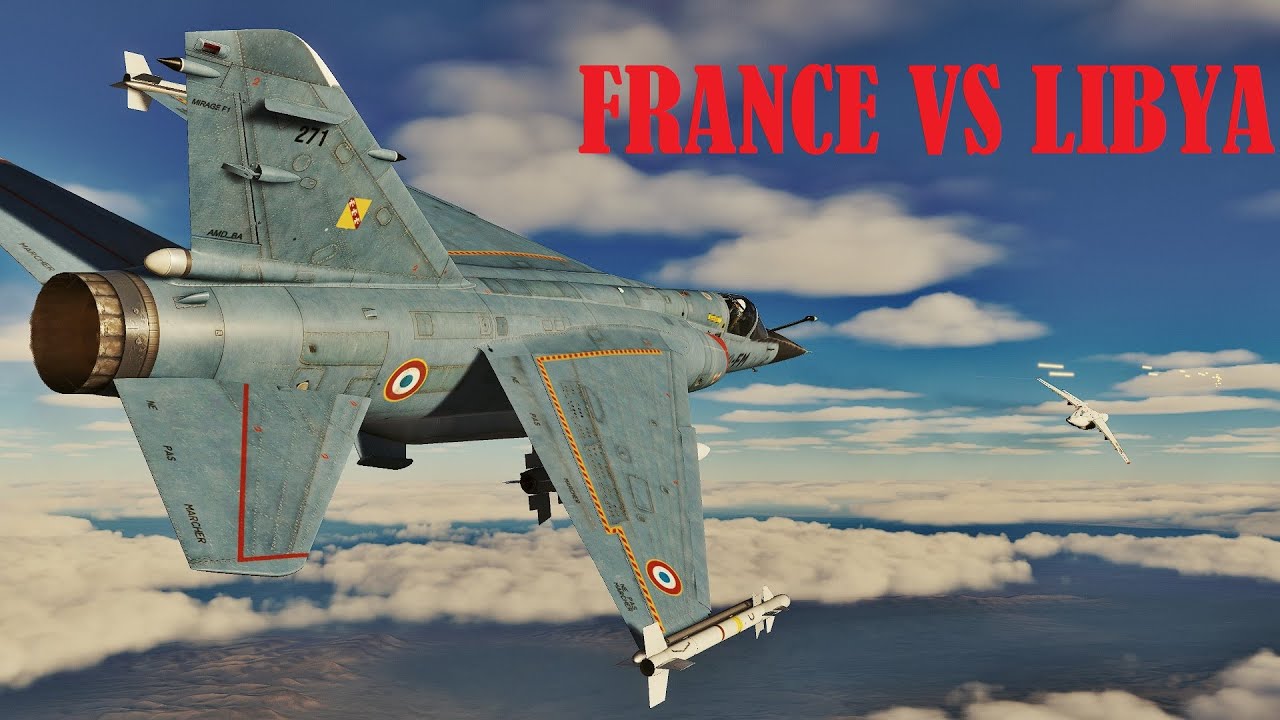 French Mirage F1 in Chad - France vs Libya (1983-86) - YouTube