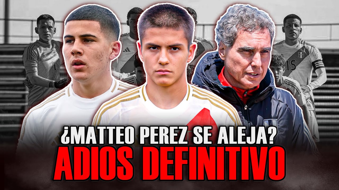 MATTEO PEREZ VINLÖF: ¿ADIOS a PERU tras RENUNCIA de CHEMO? ¿FELIPE ...