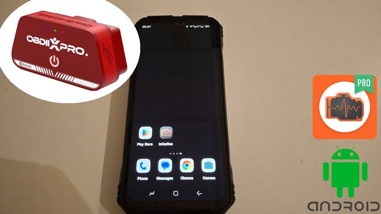 Android OBD Free OBD2 Incardoc for Reading and Clearing Fault Codes with OBDIIXPRO - YouTube
