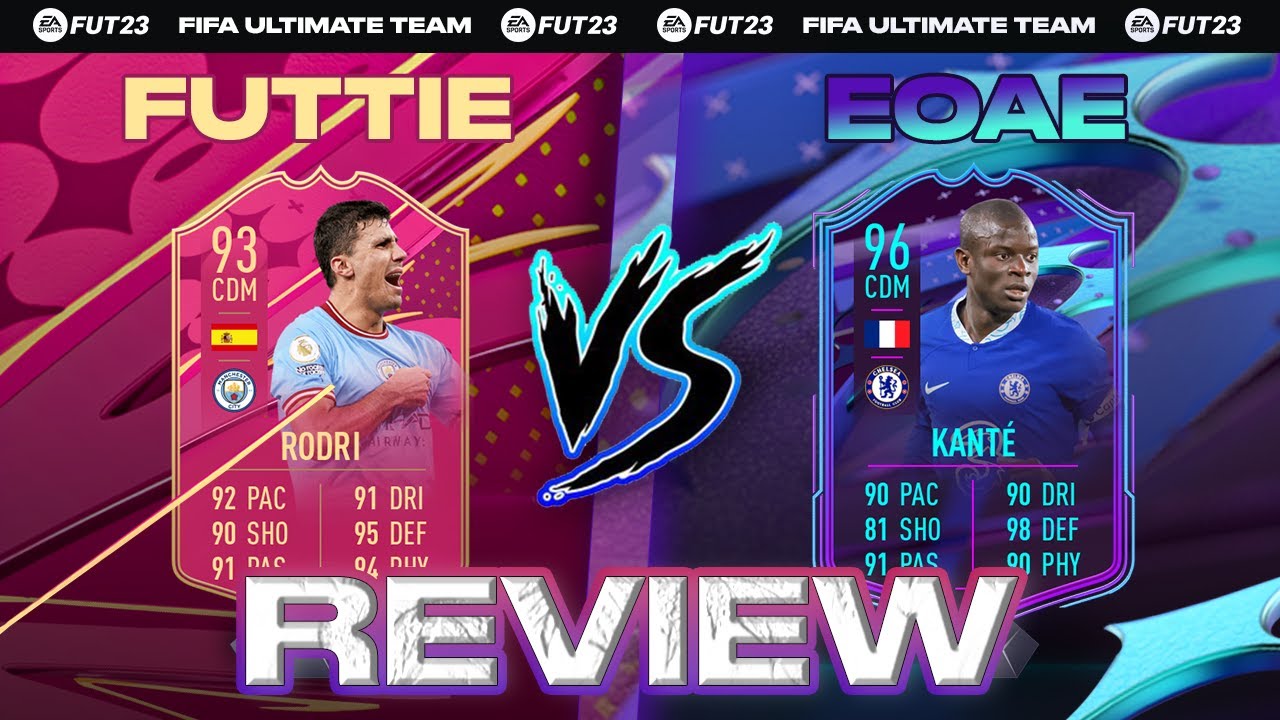 ¿QUIÉN ES EL MEJOR MCD DE LA PREMIER?| RODRI 93 FUTTIES VS KANTE 96 ...