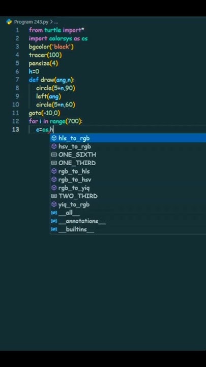 Python Turtle Graphic Design😜😜🥰🥰 Python Coding Status 😍😜 Shorts Programming Turtle Python