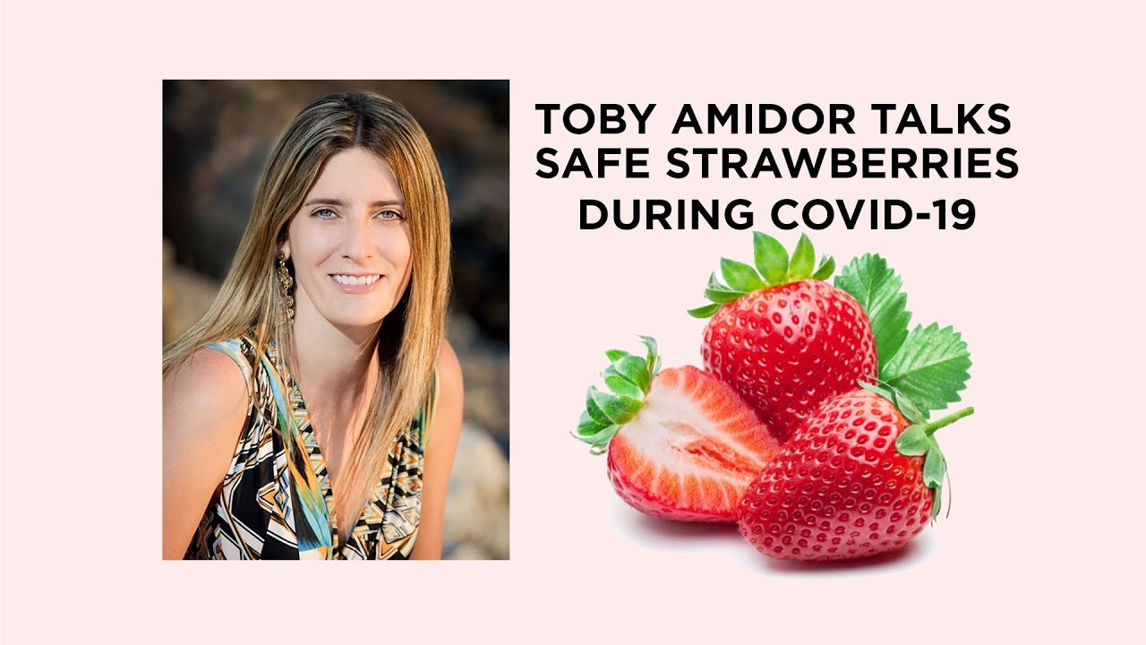 Toby Amidor for California Strawberries PSA - YouTube