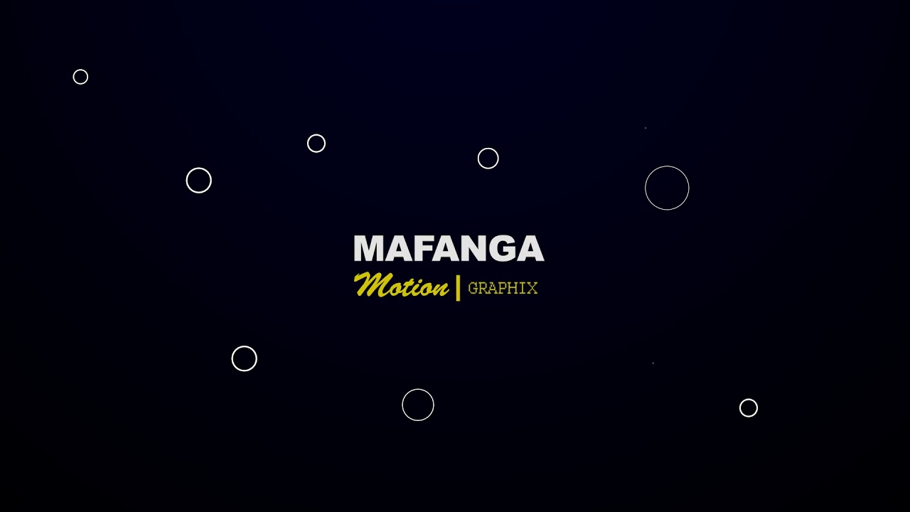 Mafanga Motion Graphics - YouTube