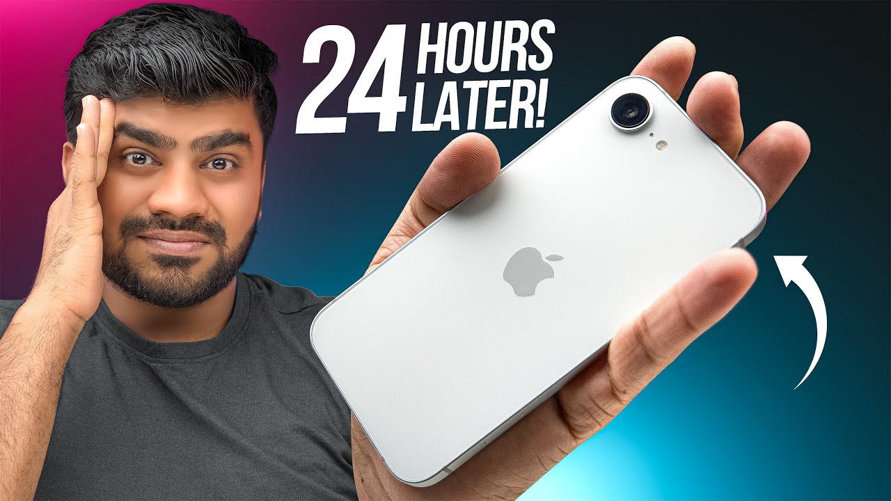iPhone 16E - 24 Hours Later | Best iPhone Ever 🫣 - YouTube