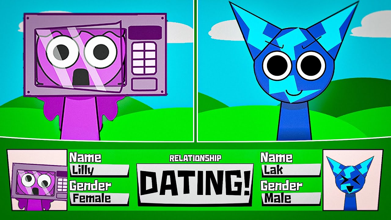 NEW Sprunki OC REAL With ALL Characters RELATIONSHIPS | NEW UPDATE ...