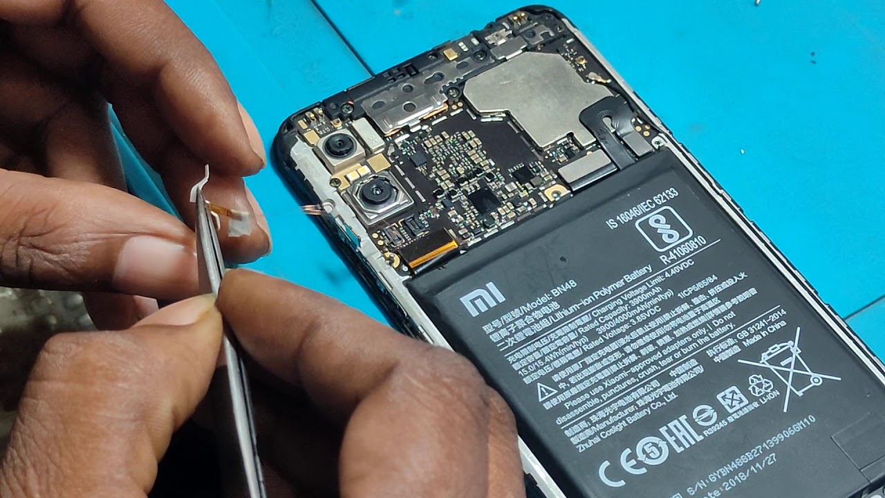 How to change power button on Redmi note 6 pro ️ - YouTube