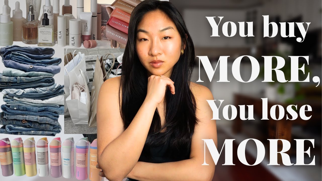Overconsumption is Draining Your Life (Here's How to Stop It) - YouTube