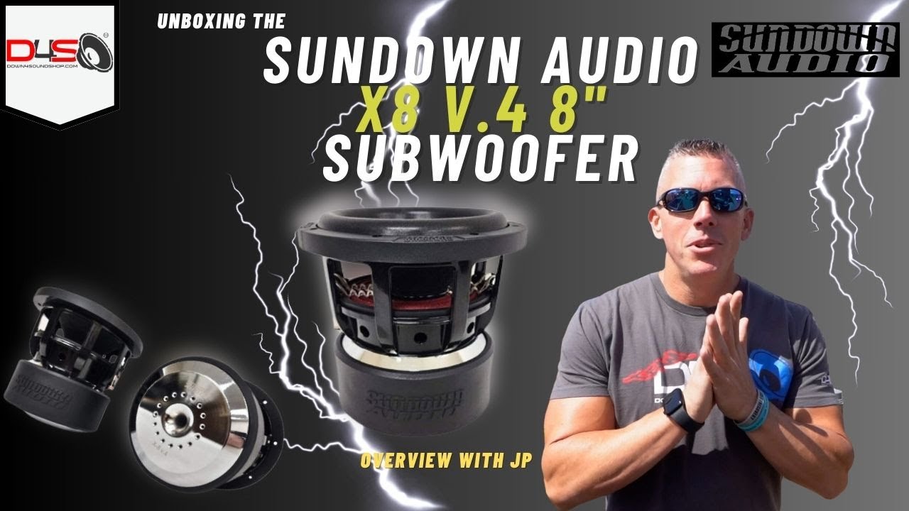 WHY WE LOVE THE SUNDOWN AUDIO X8 v4 8" SUBWOOFER! - YouTube