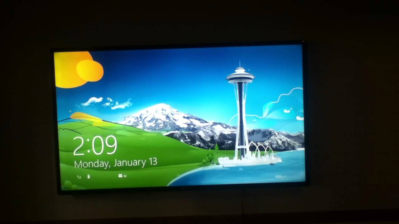Using the Microsoft Surface to test TV installation - YouTube