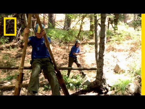 Tight Lashings | Are You Tougher Than A Boy Scout? - YouTube