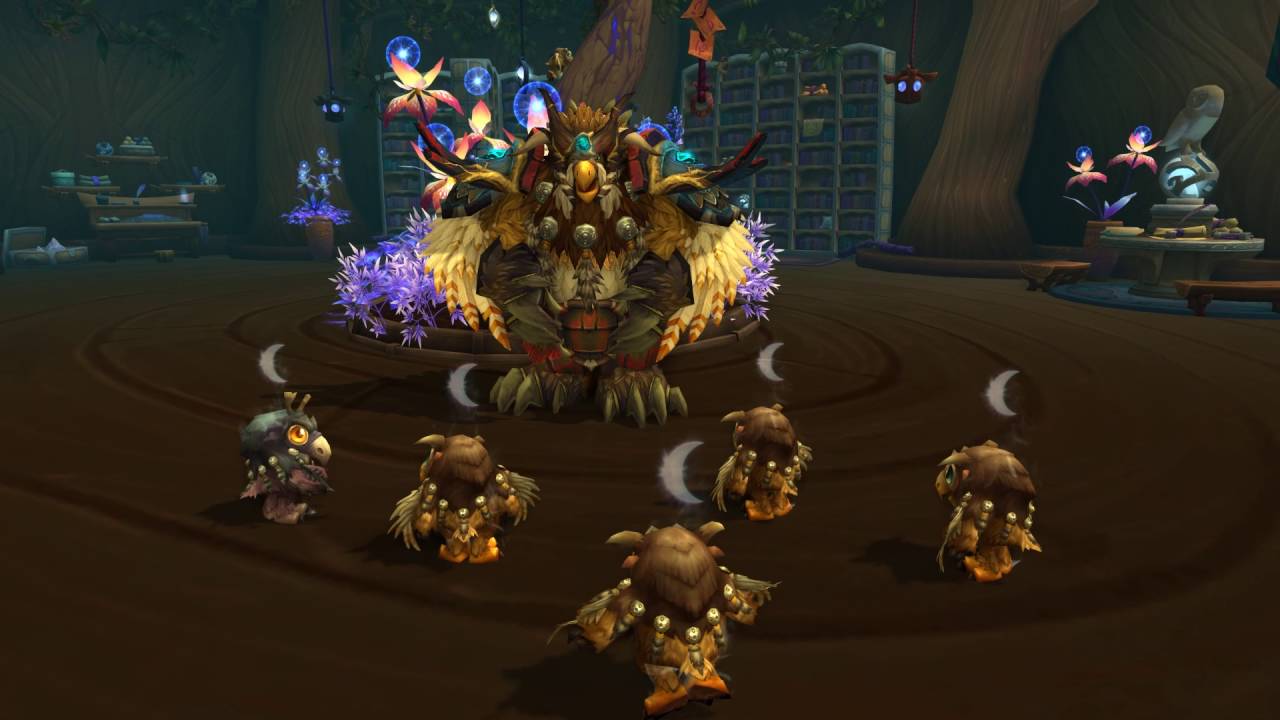 World of Warcraft Baby Moonkin School - YouTube