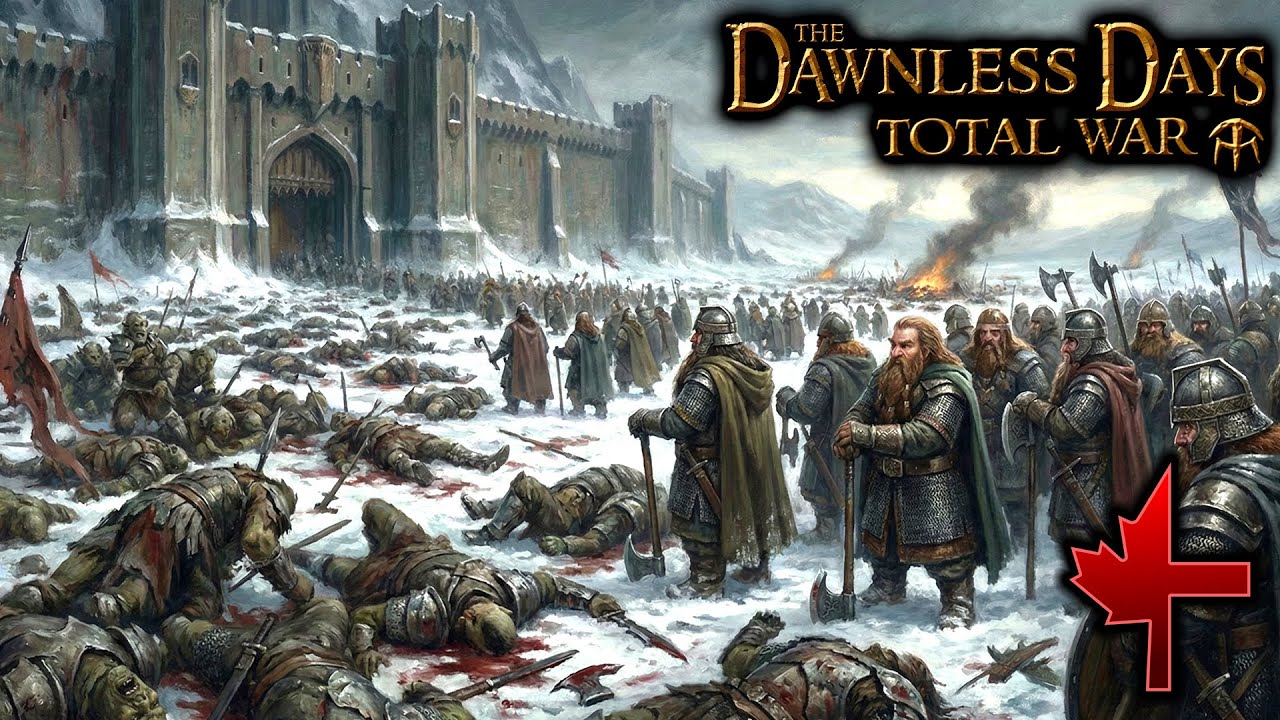10,000 ORCS DEAD! 💀 | The Dawnless Days Mod (Total War) - Erebor ...