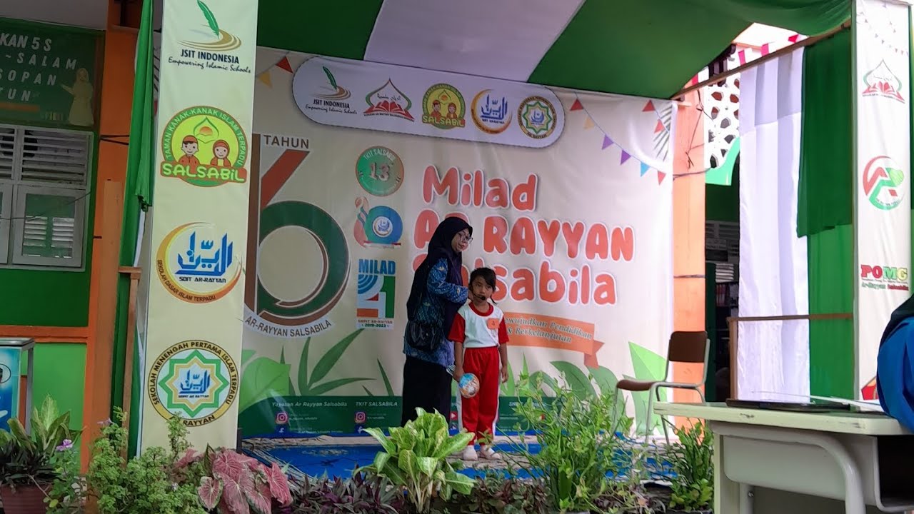 Lomba celoteh Milad Ar Rayyan A.n Adriela Joseronya Irwan 27 september ...