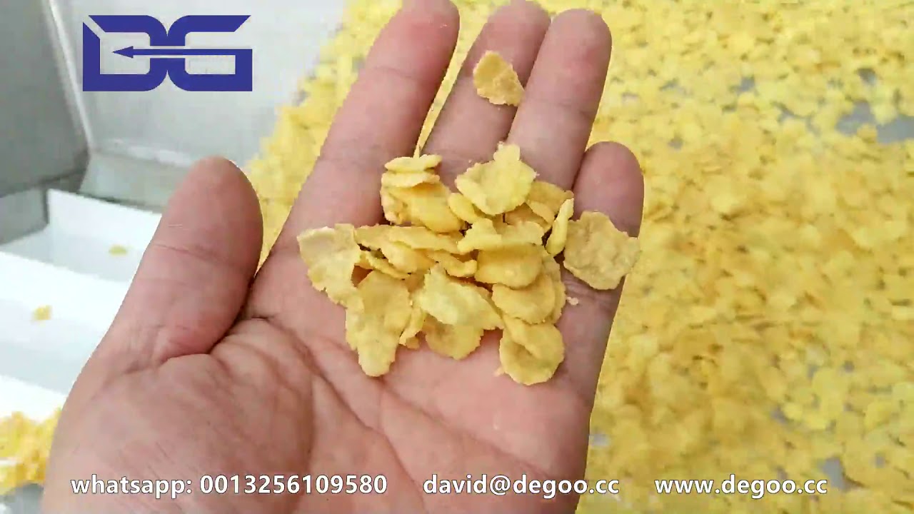 How Breakfast Cereal and Corn Flakes is Made in Factory - YouTube