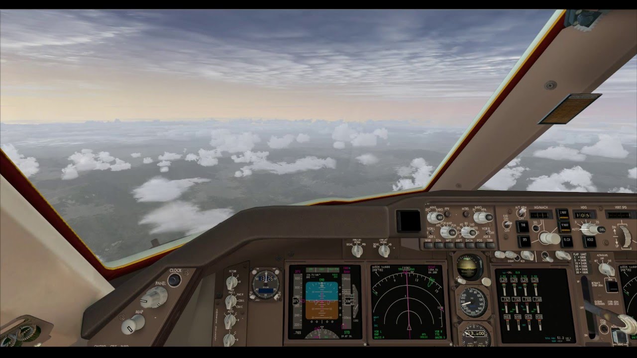 [FSX]Live China Airlines CI1750 LANDING KVCV ILS17 - YouTube