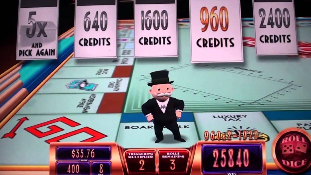 Epic Monopoly - Around the Board BIG WIN - YouTube