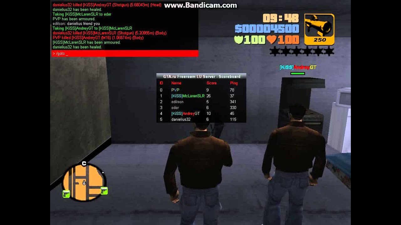 Liberty Unleashed (Multiplayer GTA 3) Attack clan [KiSS] - YouTube