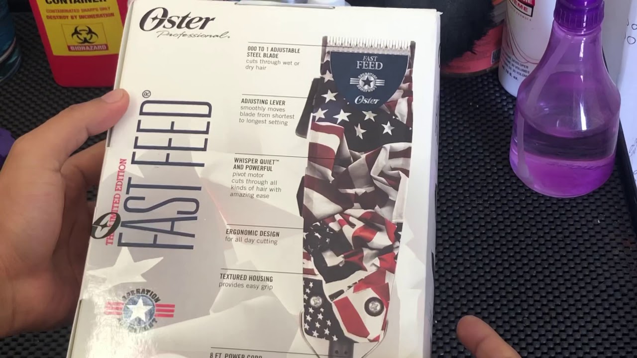 OSTER FAST FEED UNBOXING 👀 LIMITED EDITION 🇺🇸 - YouTube