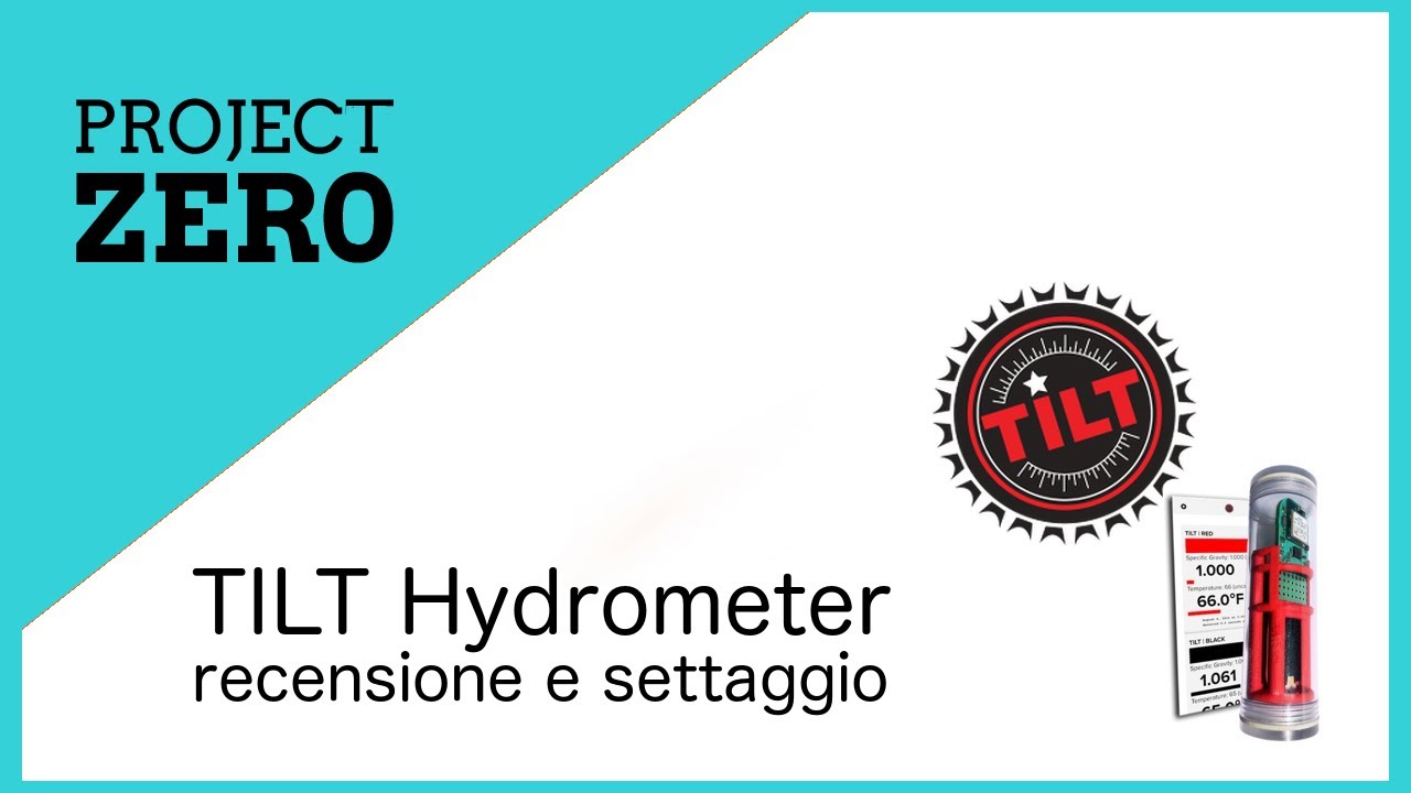 TILT Hydrometer - Recensione & sincronizzazione con BrewFather - YouTube