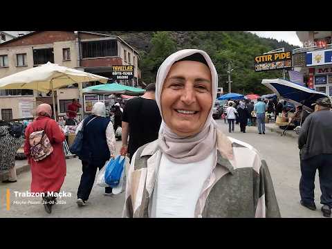 Maçka Pazarını geziyoruz 26.08.2026 #canlıyayın #trabzon #maçka #karadeniz #gezi #maçkapapzarı