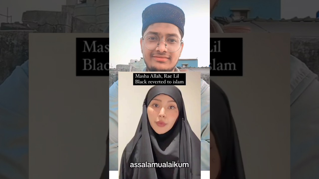 Rae Lil Black convert in islam🥰#raelilblack#assalamualaikum#islam# ...