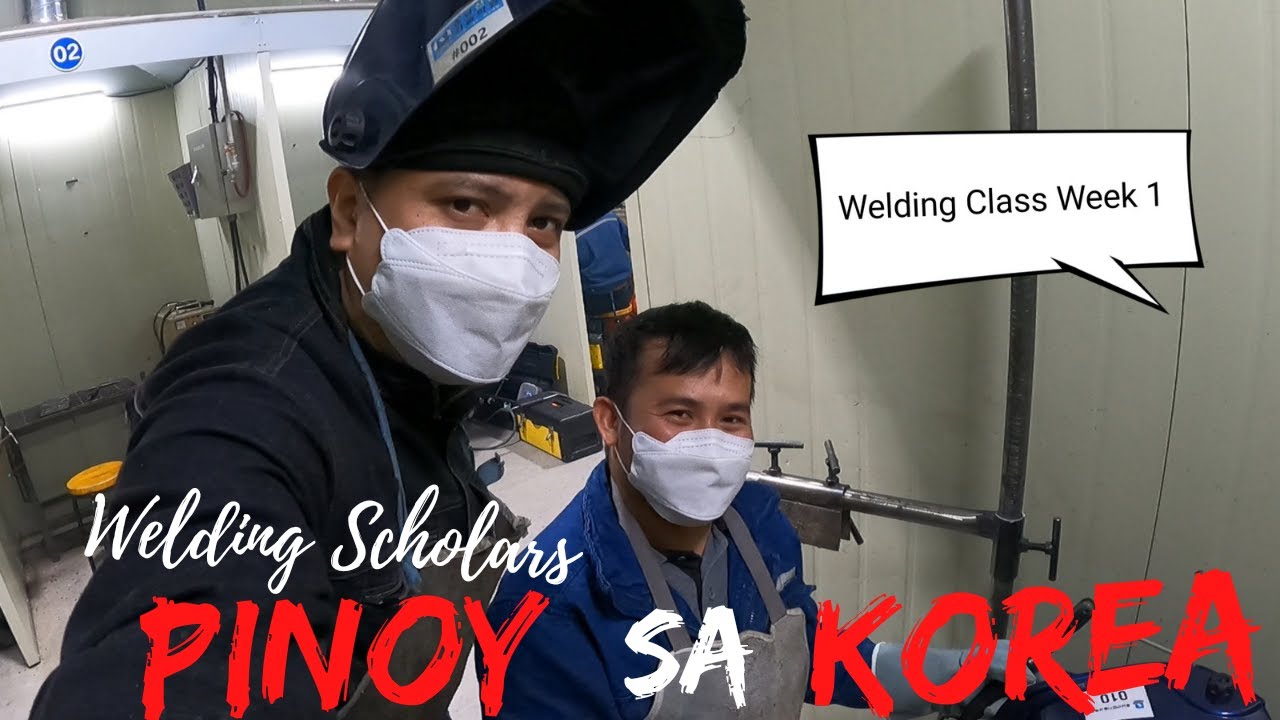 Welding Class Week #1 / Pinoy sa Korea - YouTube