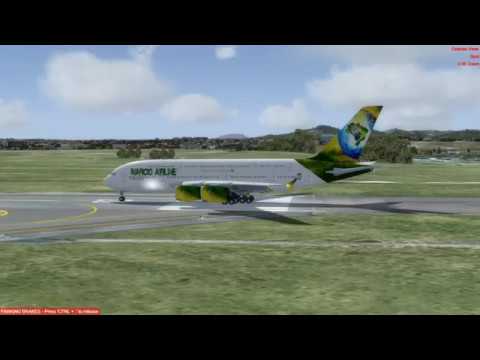 [P3DV4] Projeto Airbus A380 Merge PMDG 747 400M v3 - YouTube