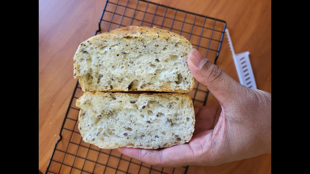 Simple No Knead Bread Recipe - YouTube