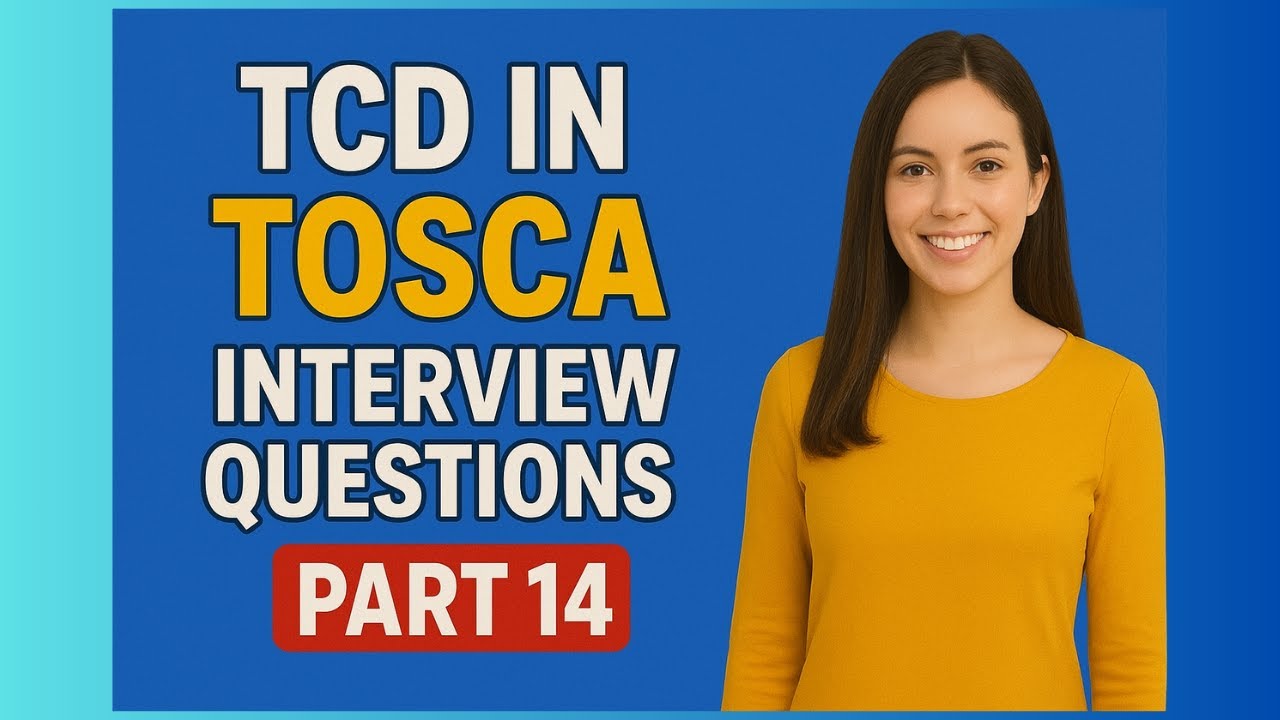 📝 Real-Time TCD Interview Q&A in Tosca | Test Case Design | Part 14 ...