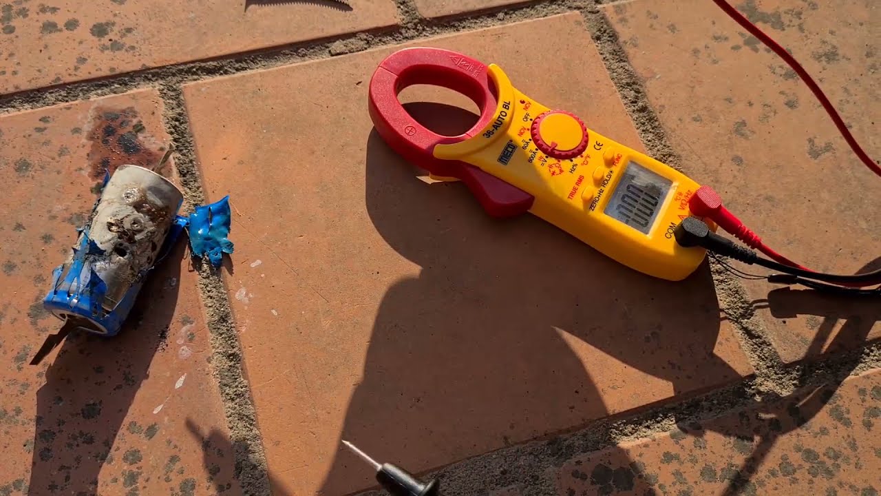 What Happens!! Destruction of LiFePo4 32700 cells and Puncture test ...