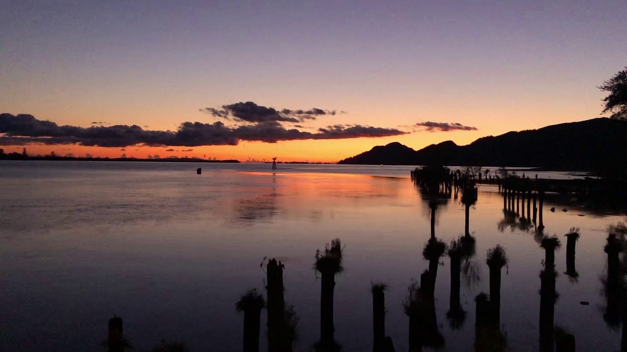 October Sunset in Skamokawa, WA - YouTube