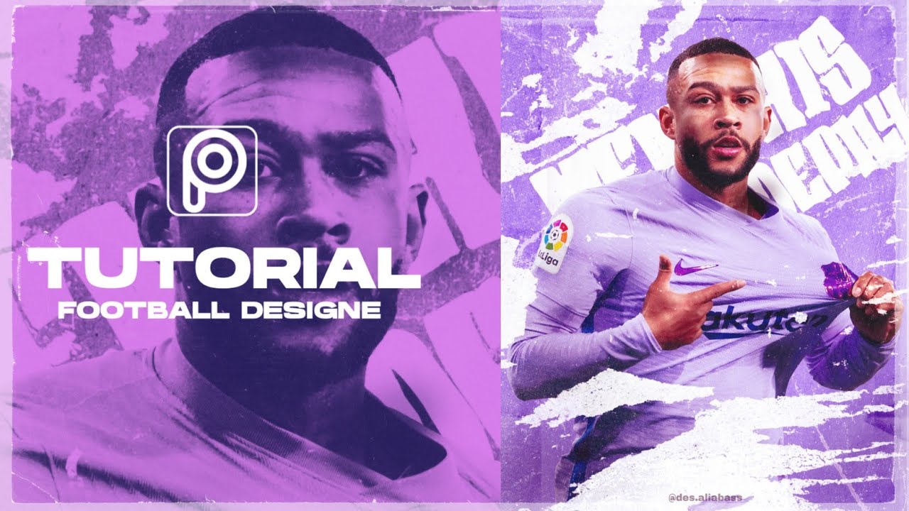 How to make football poster design | in Picsart 🤯🔥 - YouTube