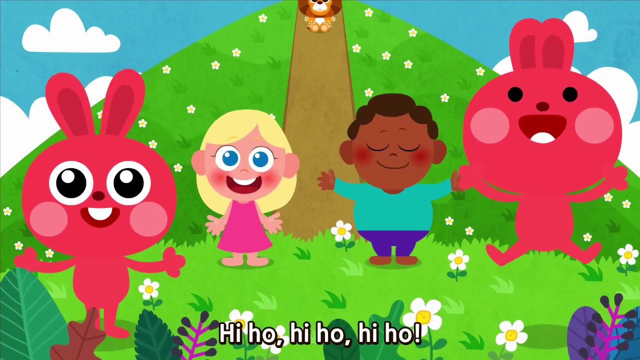 Rig a Jig Jig Nursery Rhymes & Songs For Children - YouTube