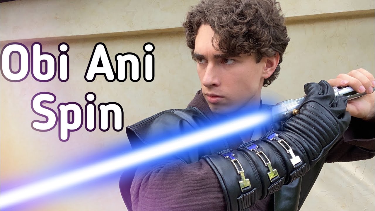 How to spin a Lightsaber Episode III Obi/Ani Spin - YouTube