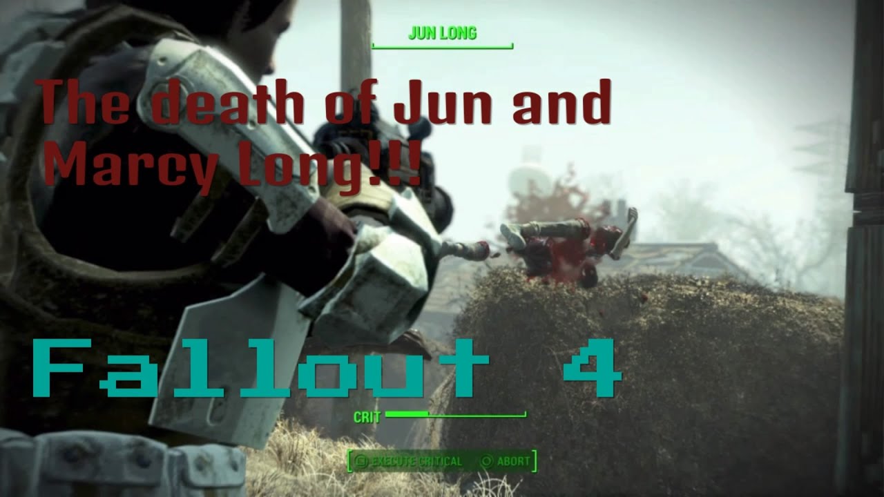 Killing Marcy and Jun Long (Fallout 4 ps4) - YouTube