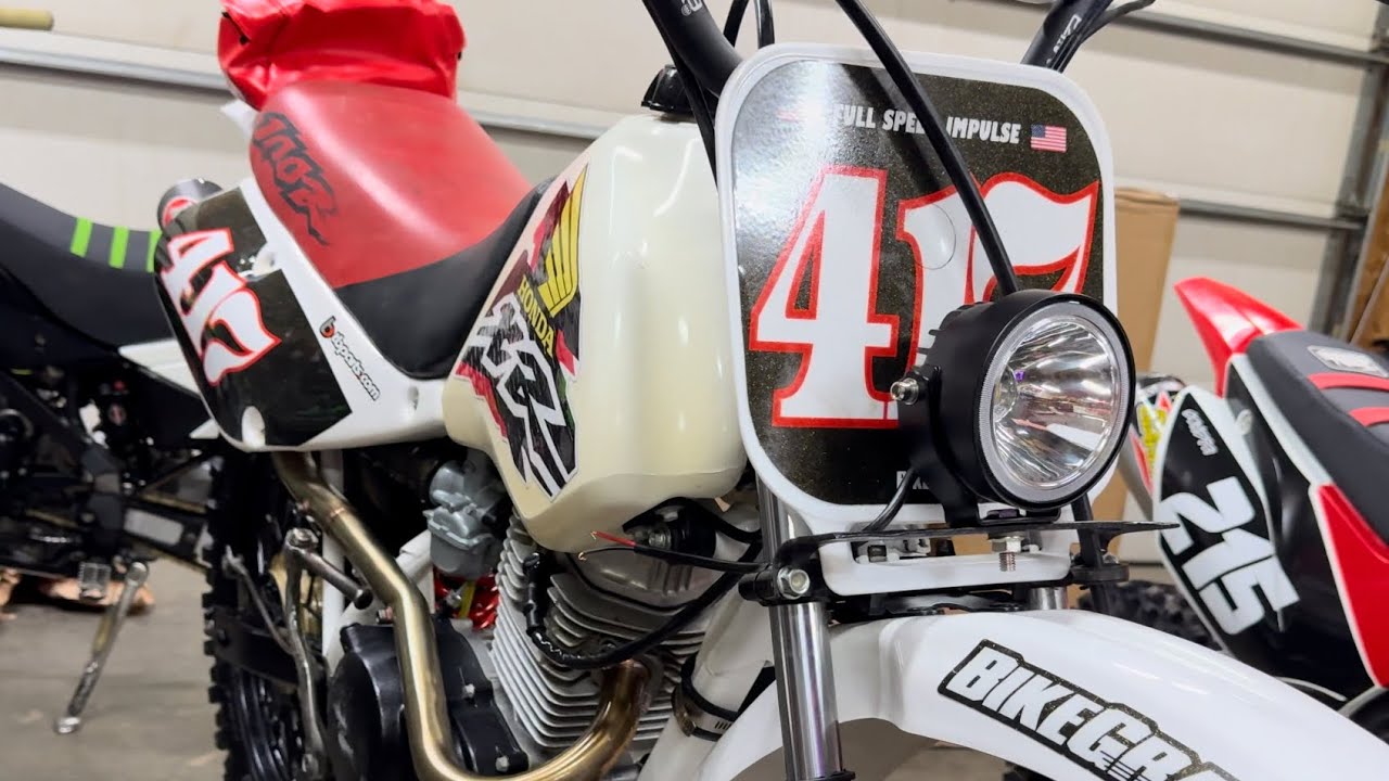 Xr100 LED Headlight Install (Super Easy!!!) - YouTube