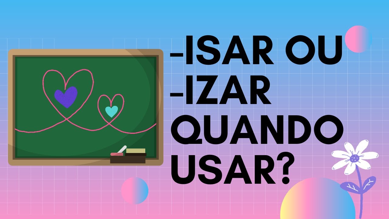 IZAR OU ISAR QUANDO USAR? - YouTube